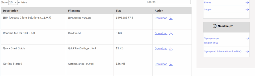 IBM i systems with Access Client Solutions
